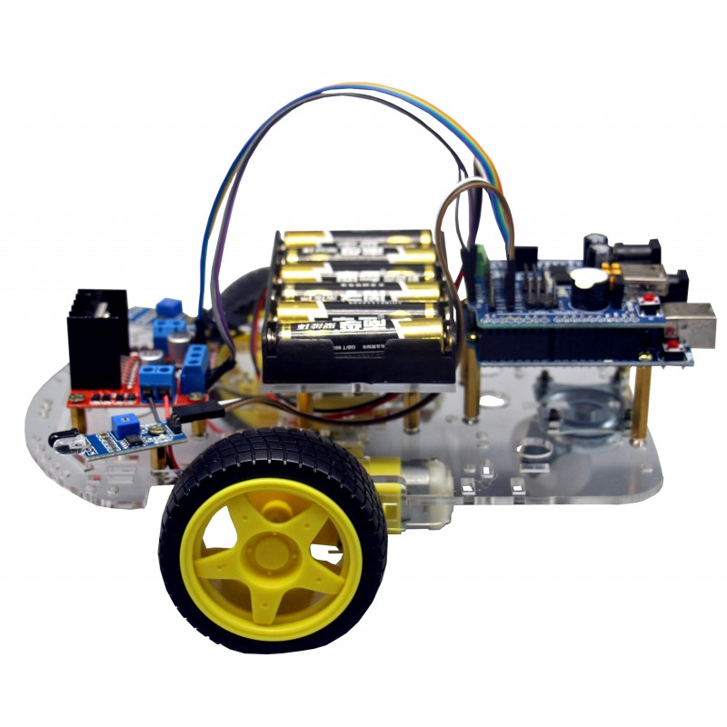 C-9876 Robot sorteador de obstáculos por Infrarrojos