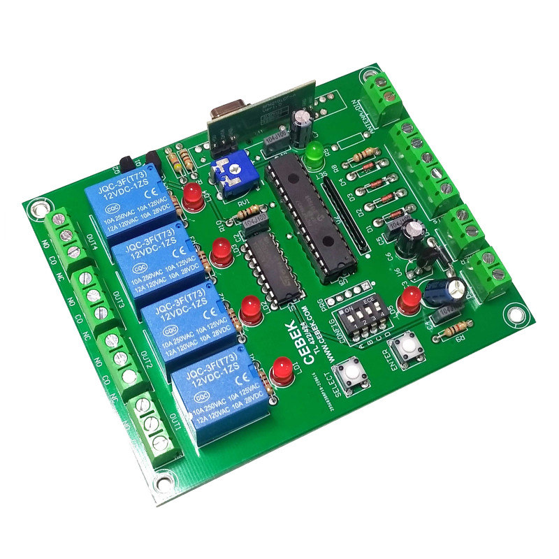 TL-422 Receptor RF 4 canales 12VCC Grupo 3