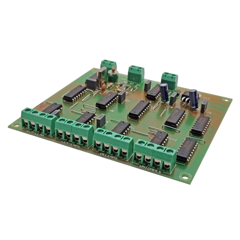 CD-15 DIGITAL CLOCK FOR BIG BCD DISPLAYS